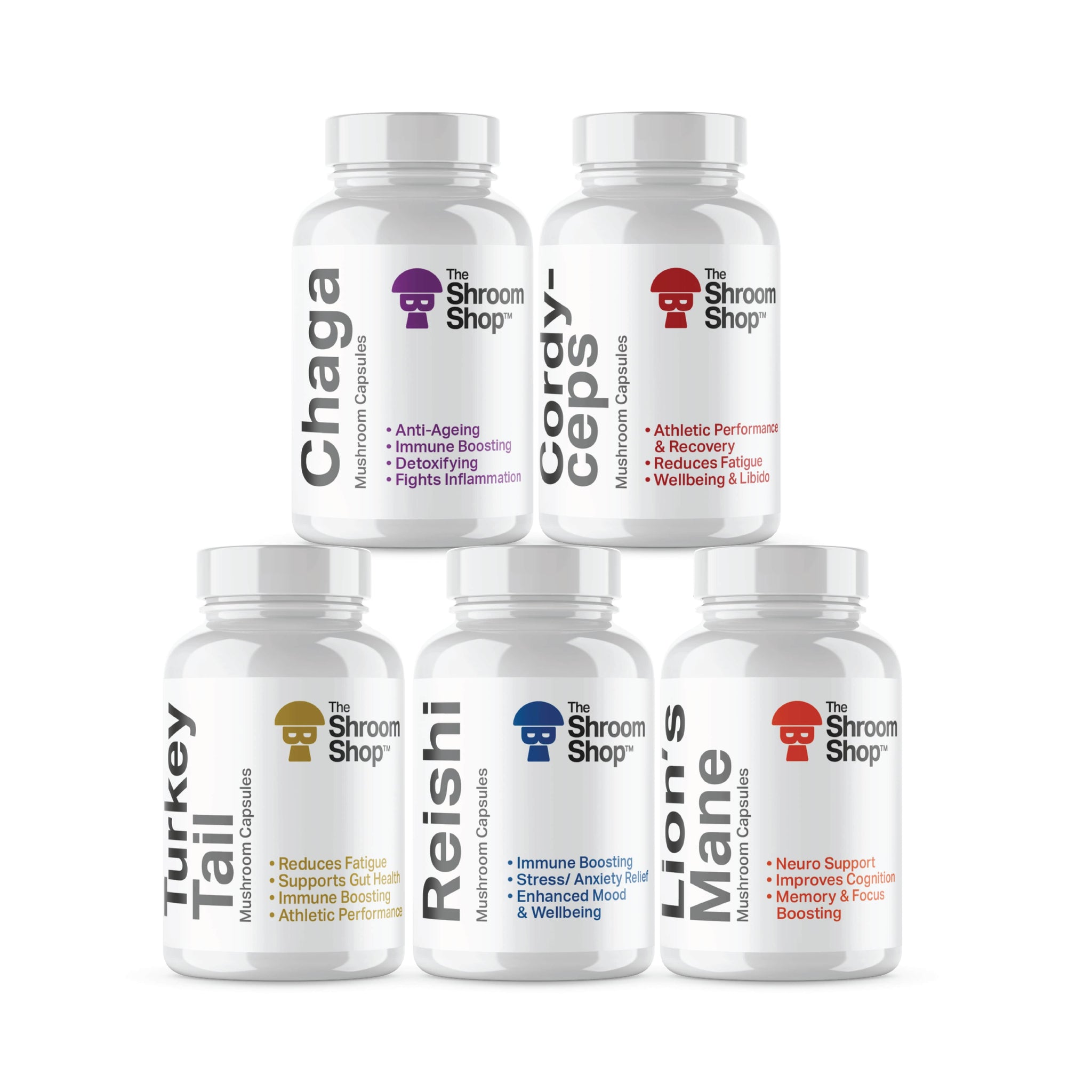 Complete Health Mushroom Bundle – TheShroomShop