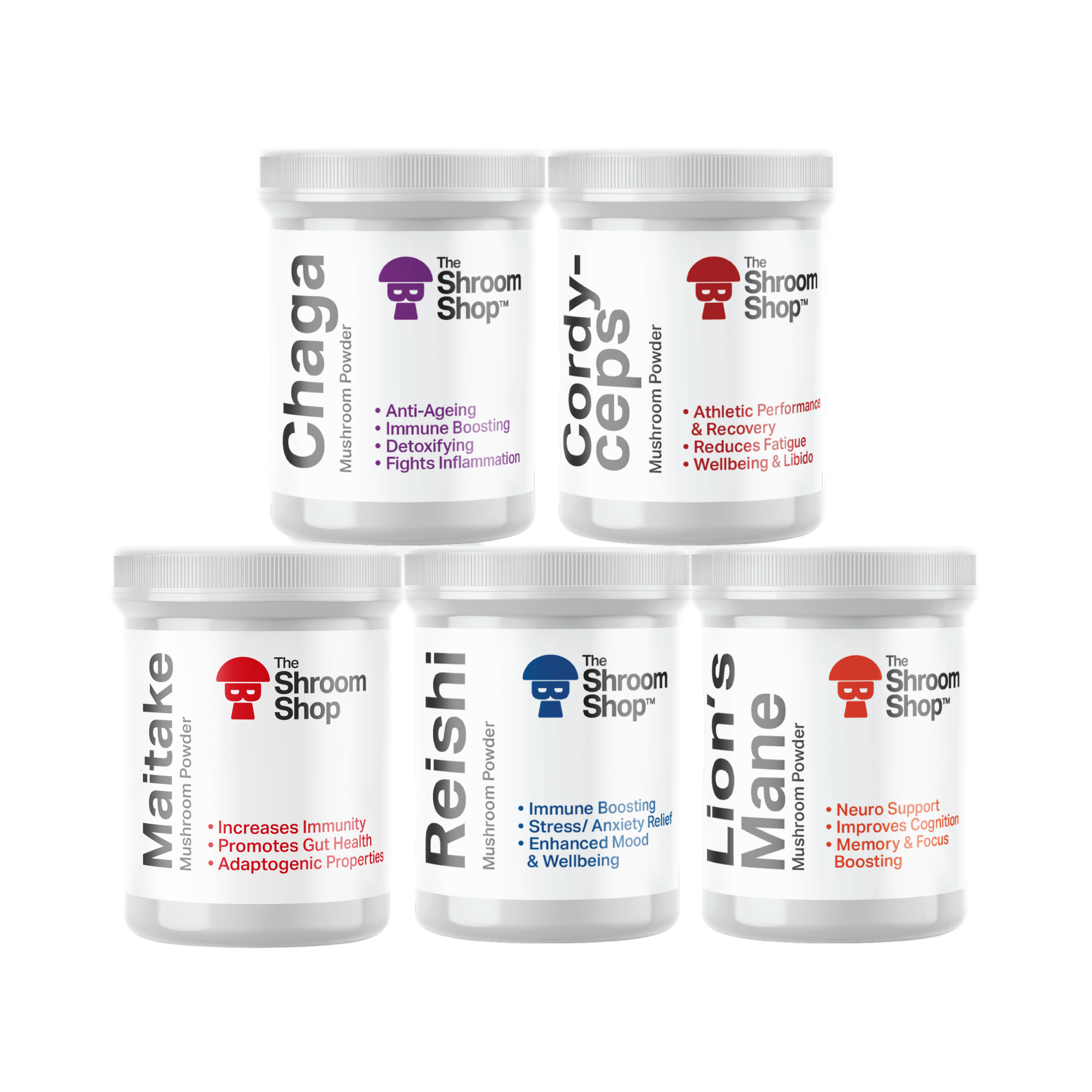 Complete Health Bundle - Powder – TheShroomShop